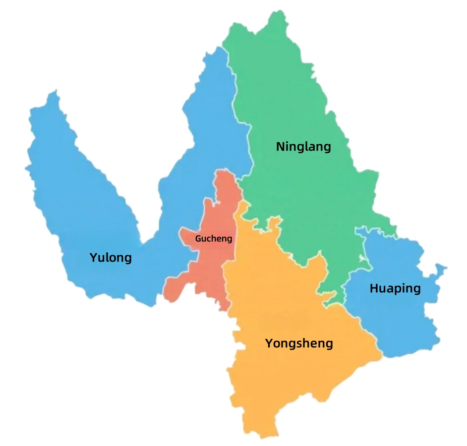 2025 Lijiang Map: Location in China & Detailed Districts Overview